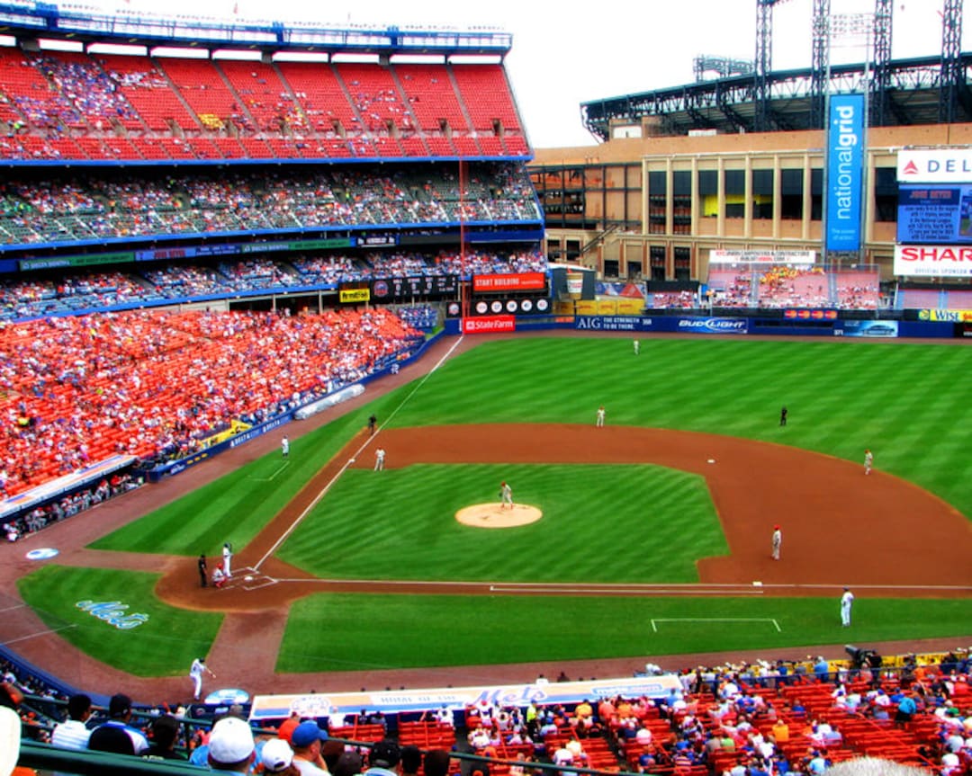New York Mets Shea Stadium Citi Field 2008 Final Season Photograph - Etsy