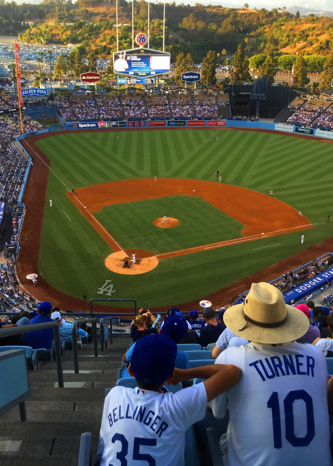 Los Angeles Dodger Stadium "fans 2019" Photograph Cody Bellinger Justin ...
