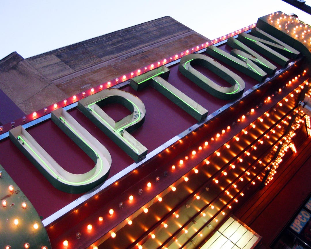 Uptown Theater Minneapolis Neon Sign Photograph Digital Download - Etsy