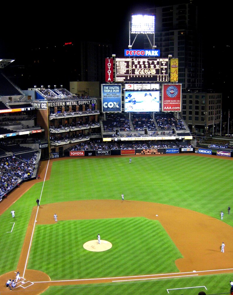 San Diego Padres Petco Park Ballpark Photo Digital Download MLB ...