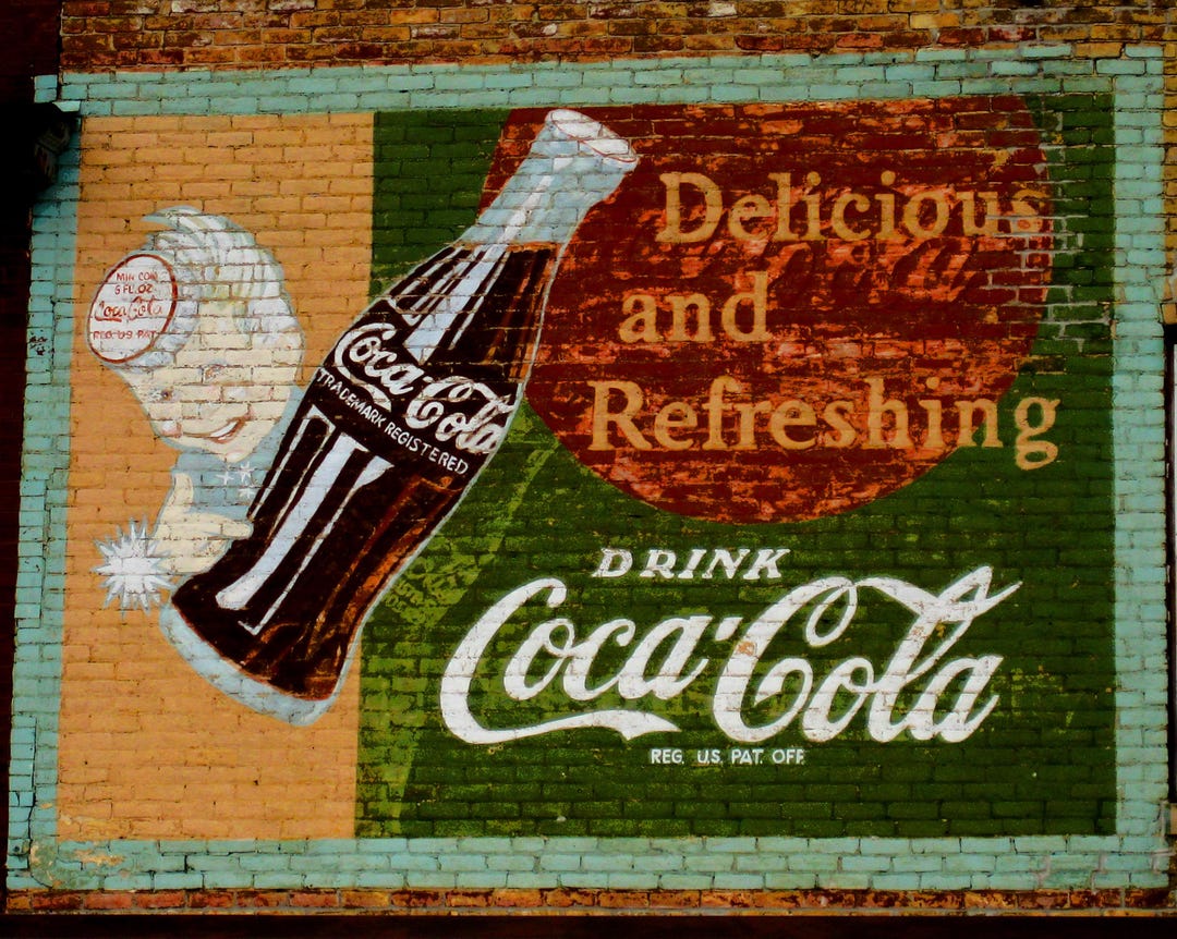 Vintage Coca-cola Ghost Sign Minnesota Digital Download - Etsy