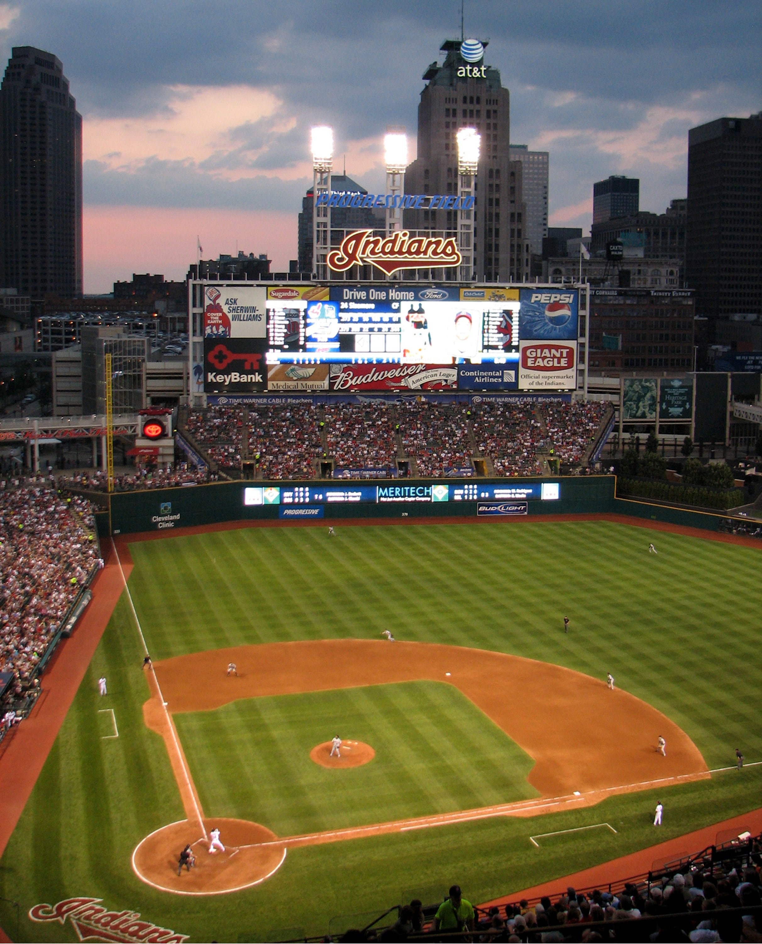 Cleveland Indians Progressive Field Stadium Photograph Digital Download ...