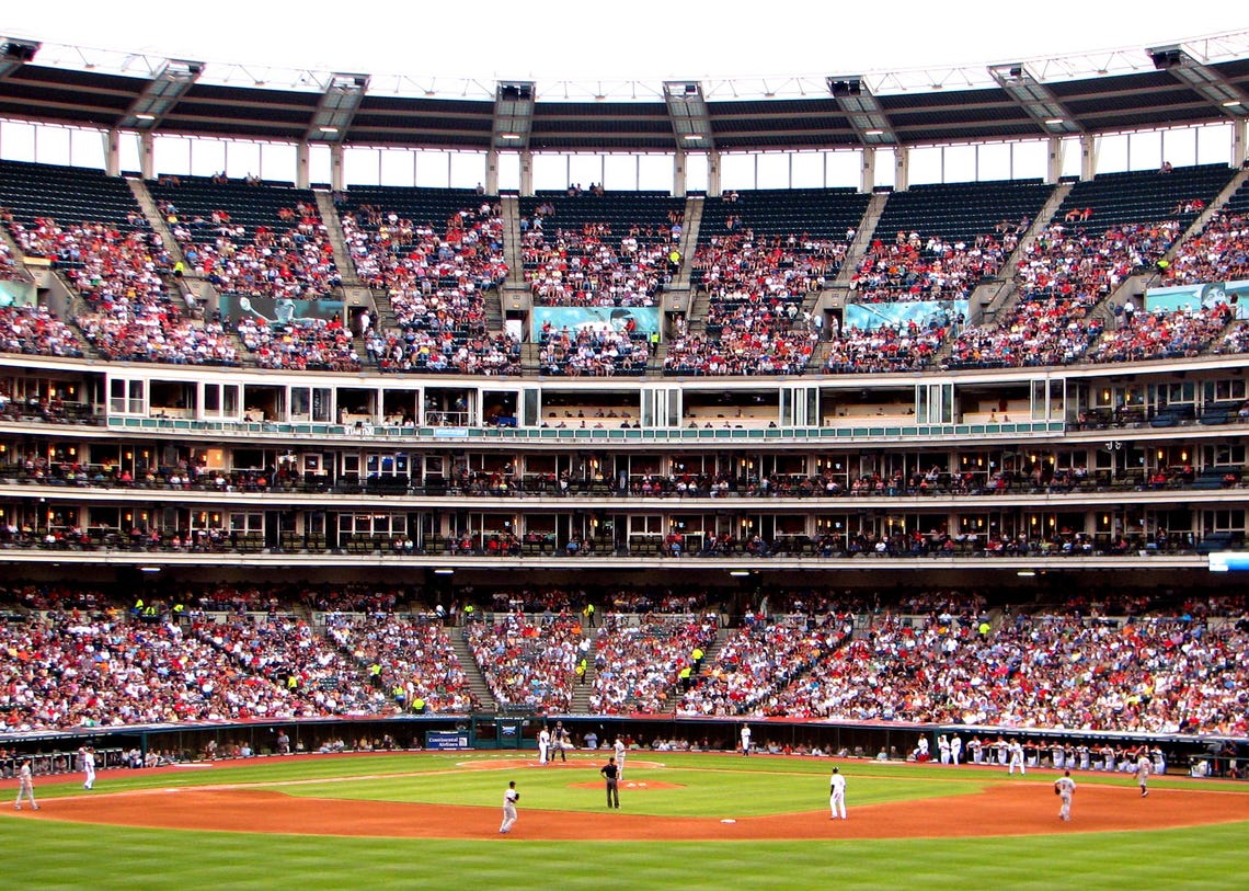 Cleveland Progressive Field Ballpark Photograph Digital Download Jacobs ...