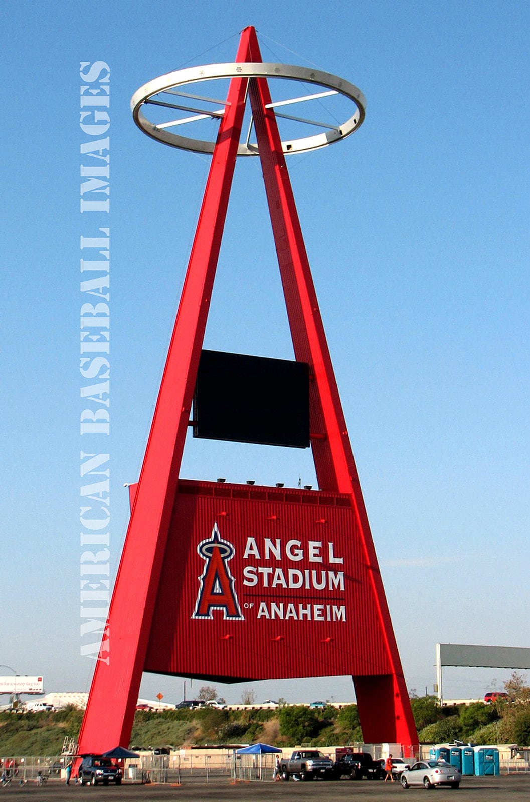Angel Stadium at Anaheim the Big A Photograph Digital Download Baseball ...
