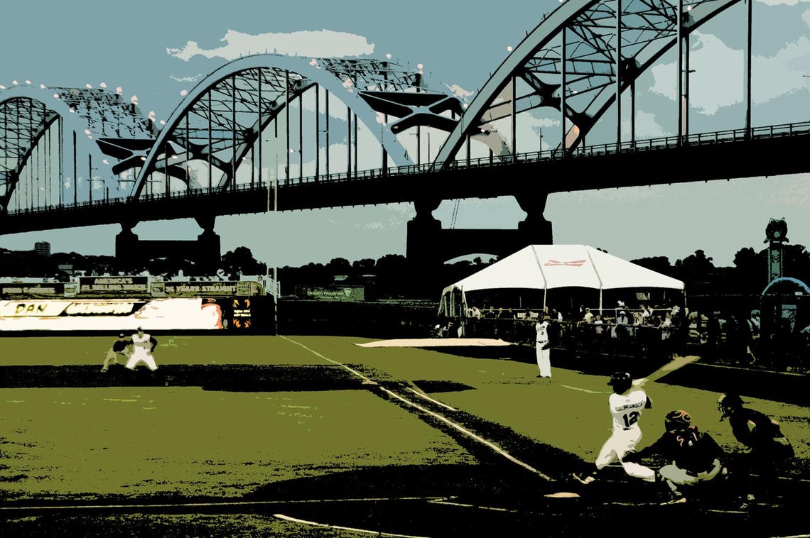 Modern Woodmen Park Davenport Iowa Quad Cities River Bandits Digital ...