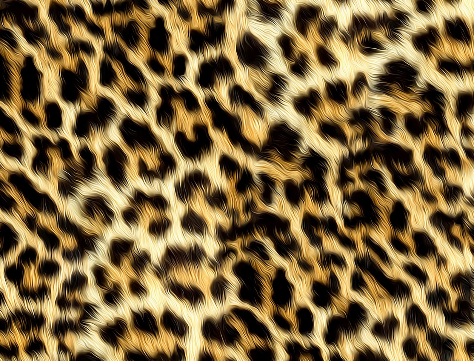 Imprimé léopard motif de détail de fourrure léopard | Etsy