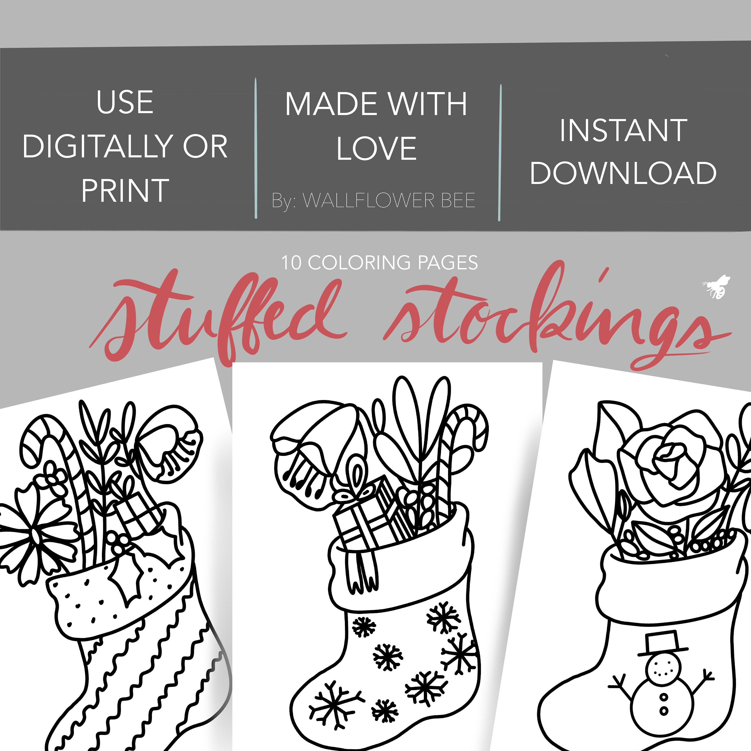 Stuffing Coloring Page