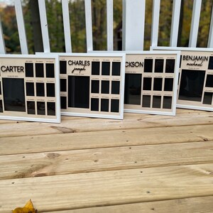 K-12 Newborn to Graduation Class Photo Frame | Personalized School ...