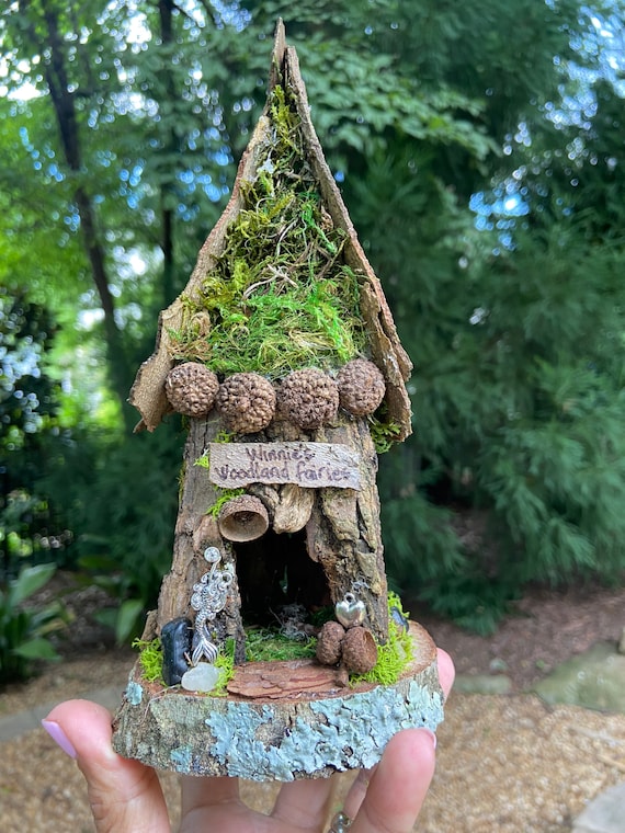 Mini Fairy House Handmade Fairy House Personalized Gift - Etsy
