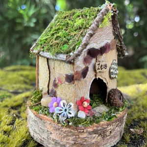 Itty Bitty Dog House, Handmade Fairy House, Personalized Gift, Custom ...