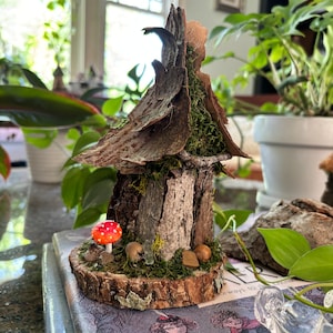 Itty Bitty Fairy House, Handmade Fairy House, Customized Gift ...