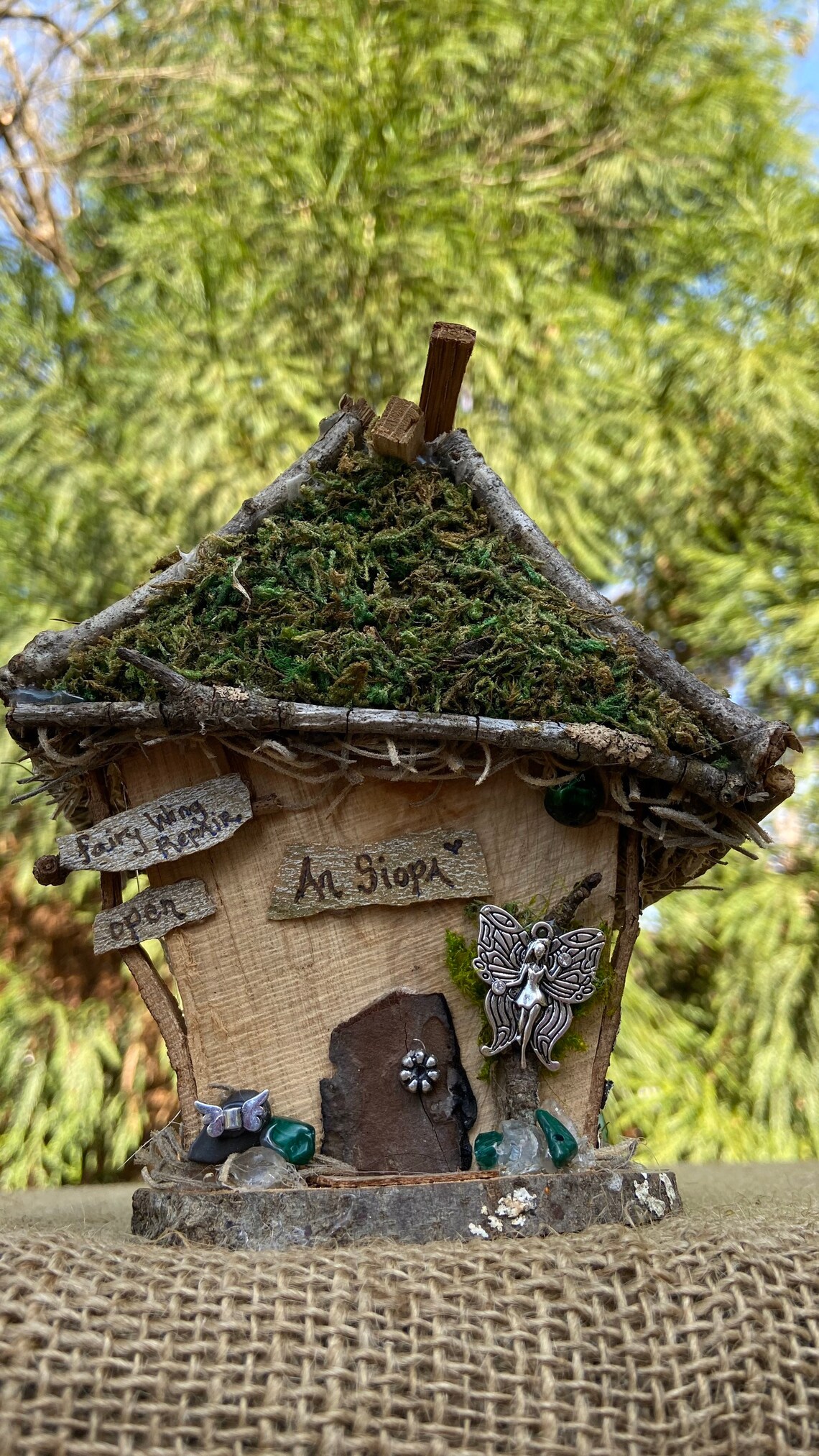 Small Fairy House Handmade Fairy House Personalized Gift - Etsy