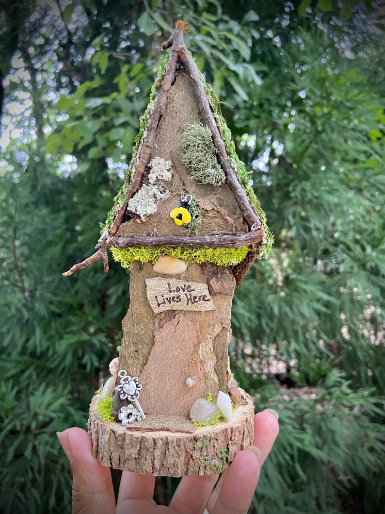 Tiny Fairy House Handmade Fairy House Personalized Gift - Etsy