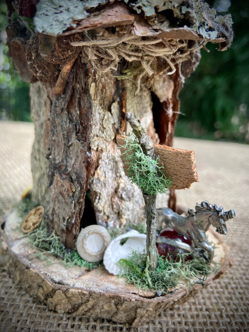 Mini Fairy House Handmade Fairy House Personalized Gift - Etsy