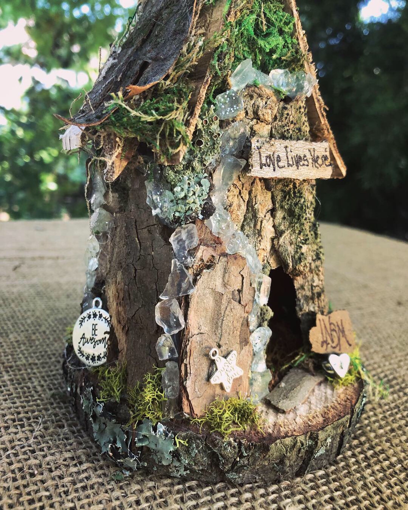 Mini Fairy House Handmade Fairy House Personalized Gift - Etsy