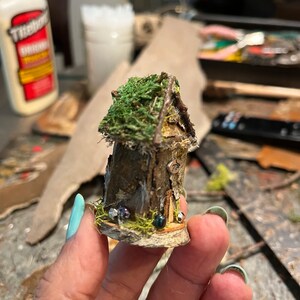 Itty Bitty Fairy House, Handmade Fairy House, Custom Made Gift ...