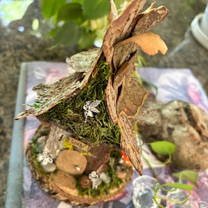 Itty Bitty Fairy House, Handmade Fairy House, Customized Gift ...