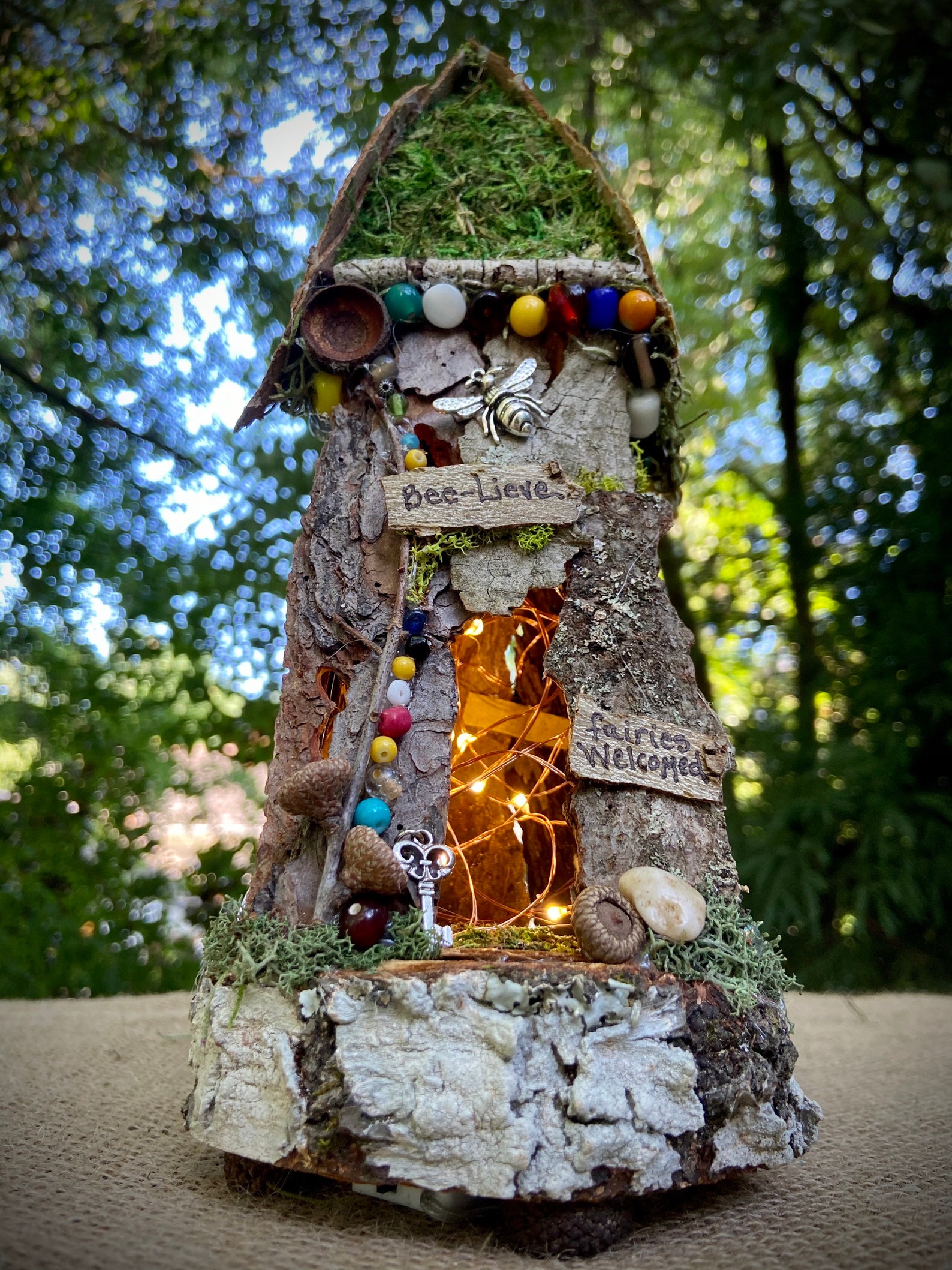 Small Fairy House Handmade Fairy House Personalized Gift - Etsy