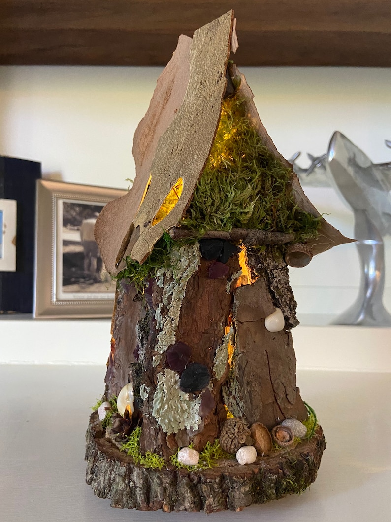 Mini Fairy House Handmade Fairy House Personalized Gift - Etsy
