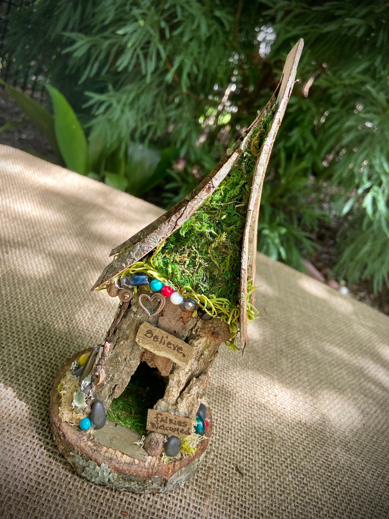 Mini Fairy House Handmade Fairy House Personalized Gift - Etsy