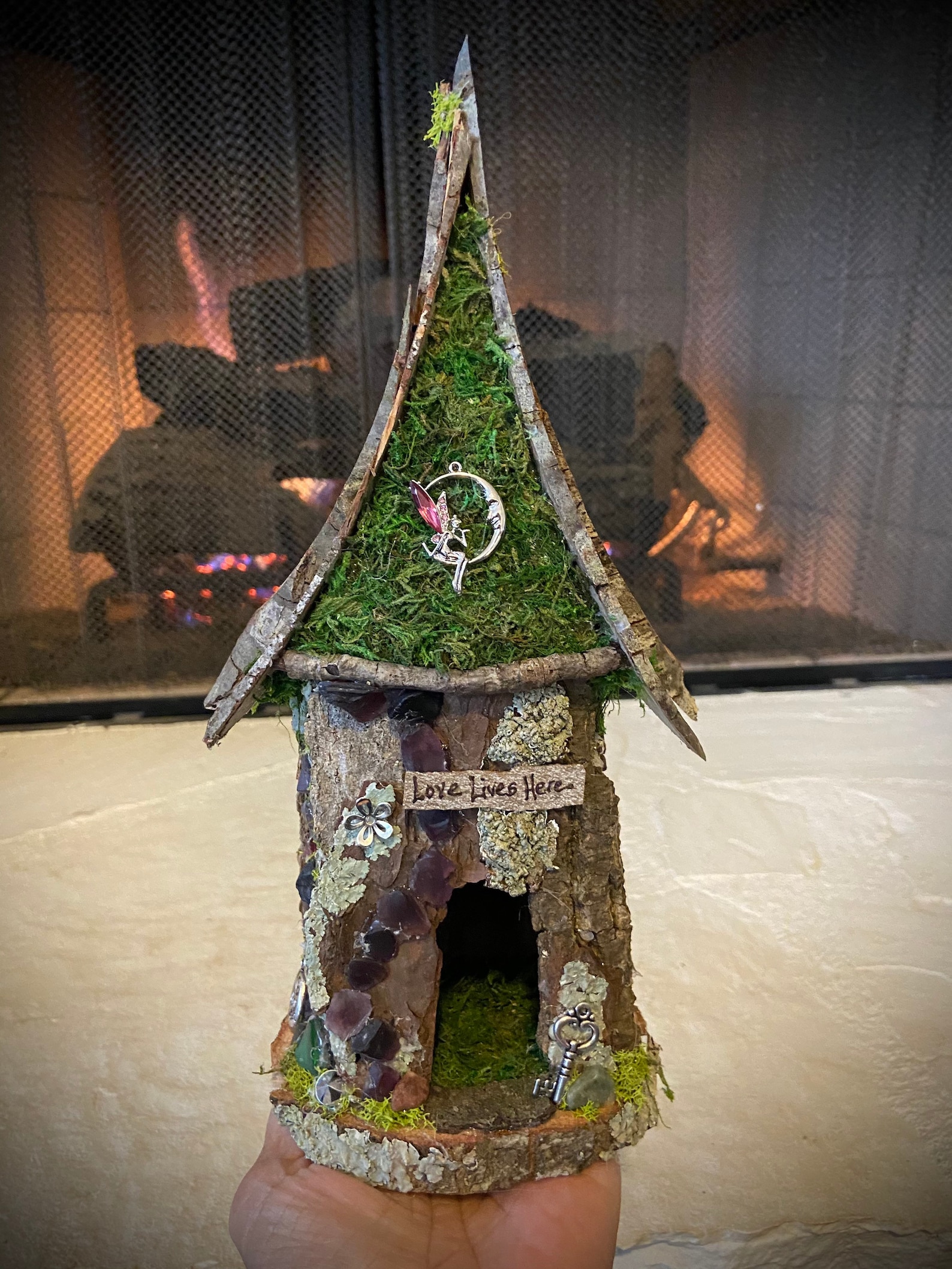 Mini Fairy House Handmade Fairy House Personalized Gift - Etsy