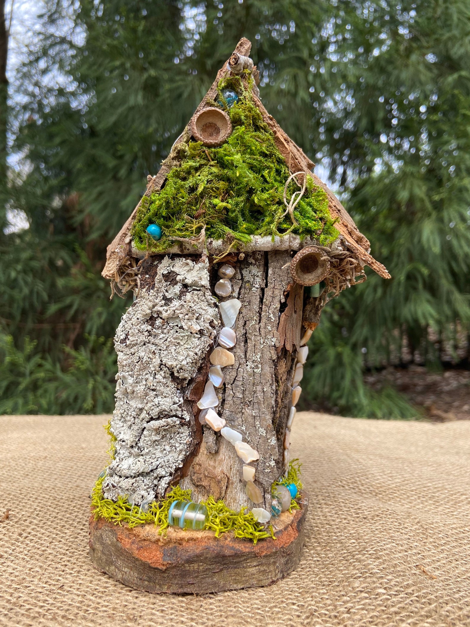 Mini Fairy House Handmade Fairy House Personalized Gift - Etsy