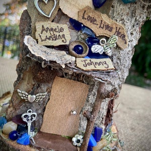 Small Fairy House, Handmade Fairy House, Personalized Gift, Custom Made ...