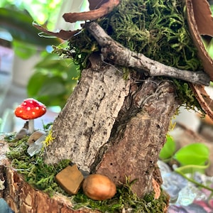 Itty Bitty Fairy House, Handmade Fairy House, Customized Gift ...