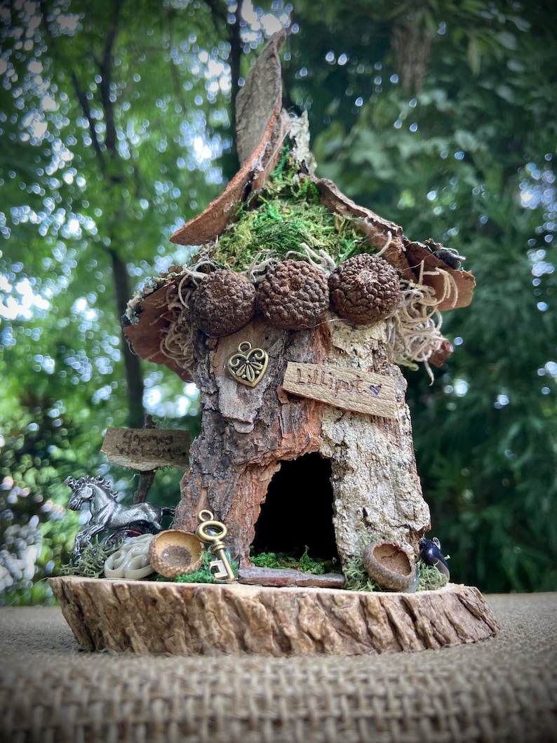 Mini Fairy House Handmade Fairy House Personalized Gift - Etsy