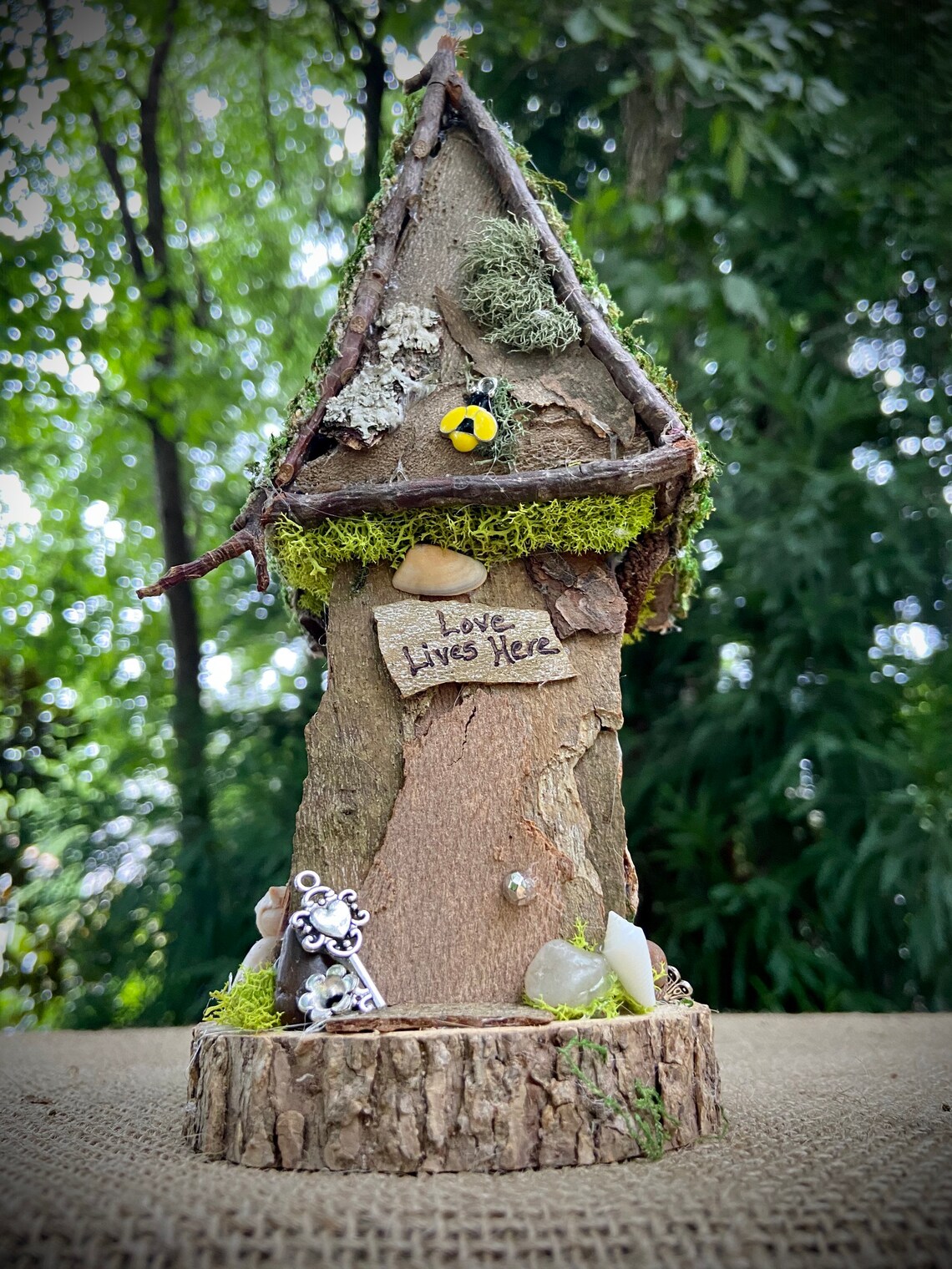 Tiny Fairy House Handmade Fairy House Personalized Gift - Etsy