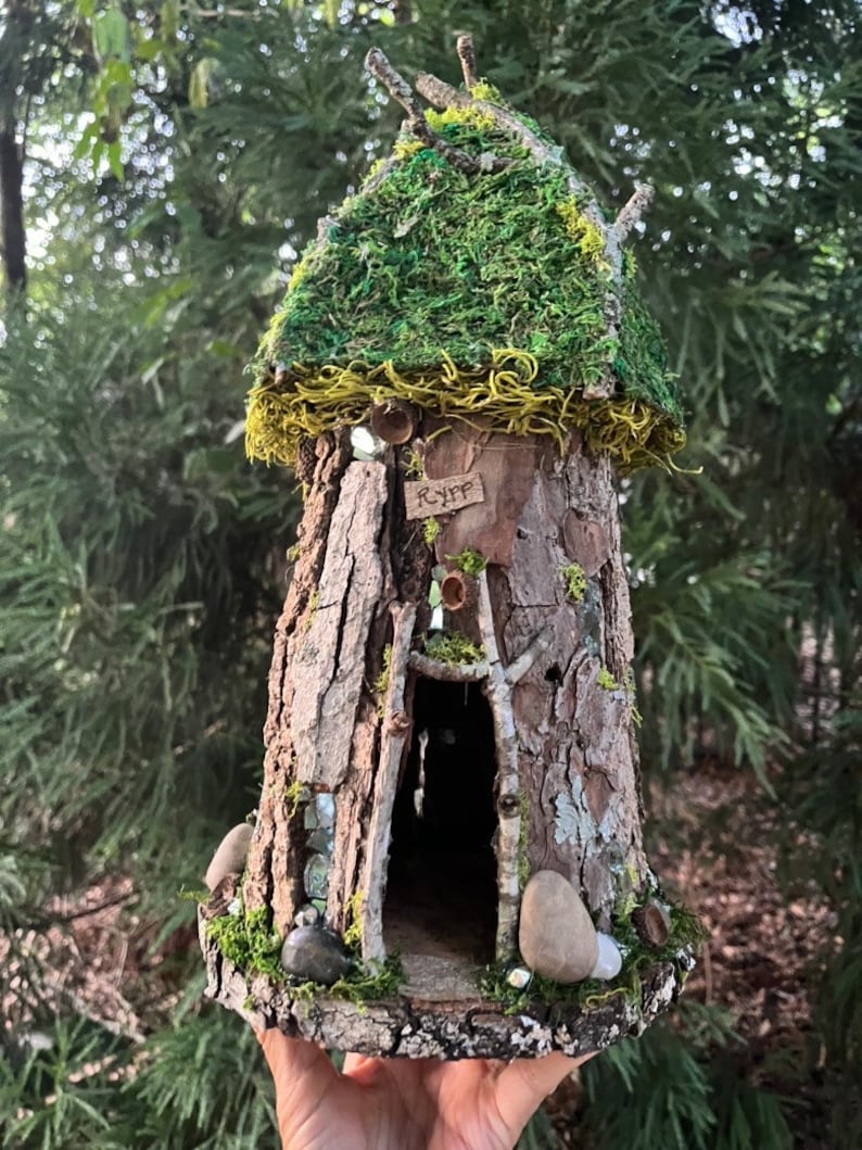 Large Fairy House Handmade Fairy House Gnome Home - Etsy