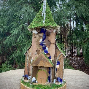 Large Handmade Fairy Chapel, Handmade Fairy House, Personalized Gifts ...
