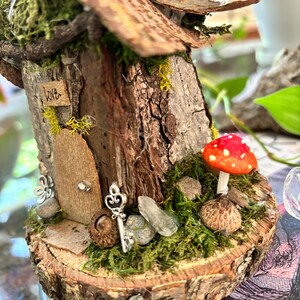 Itty Bitty Fairy House, Handmade Fairy House, Customized Gift ...