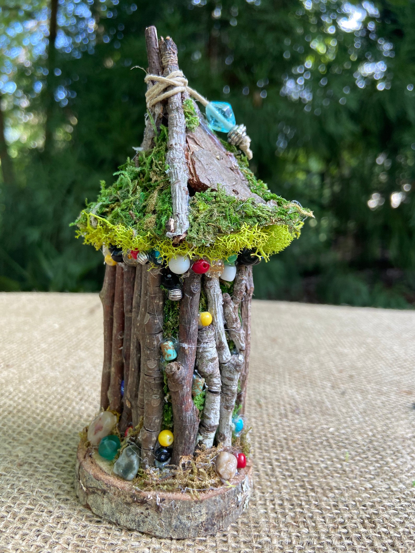 Itty Bitty Fairy House, Handmade Fairy House, Customized Gifts ...