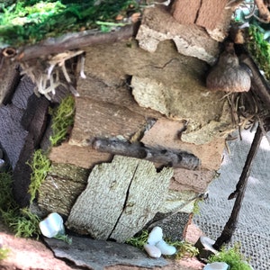 Medium Handmade Fairy Barn, Handmade Fairy House, Personalized Gift ...
