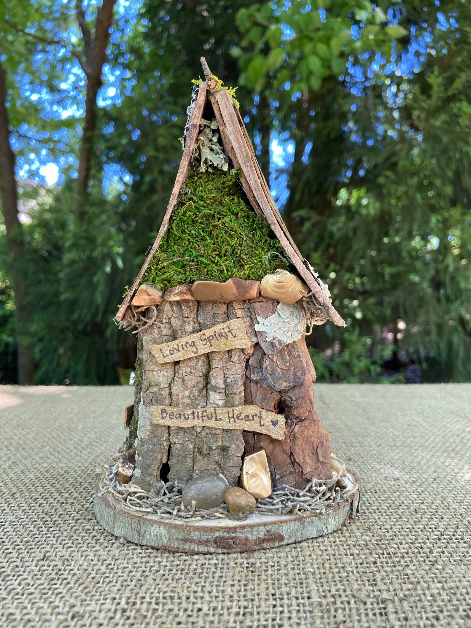Small Fairy House Handmade Fairy House Personalized Gift - Etsy