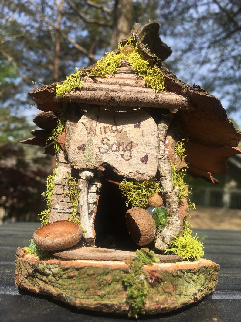 Mini Fairy House Handmade Fairy House Personalized Gift - Etsy