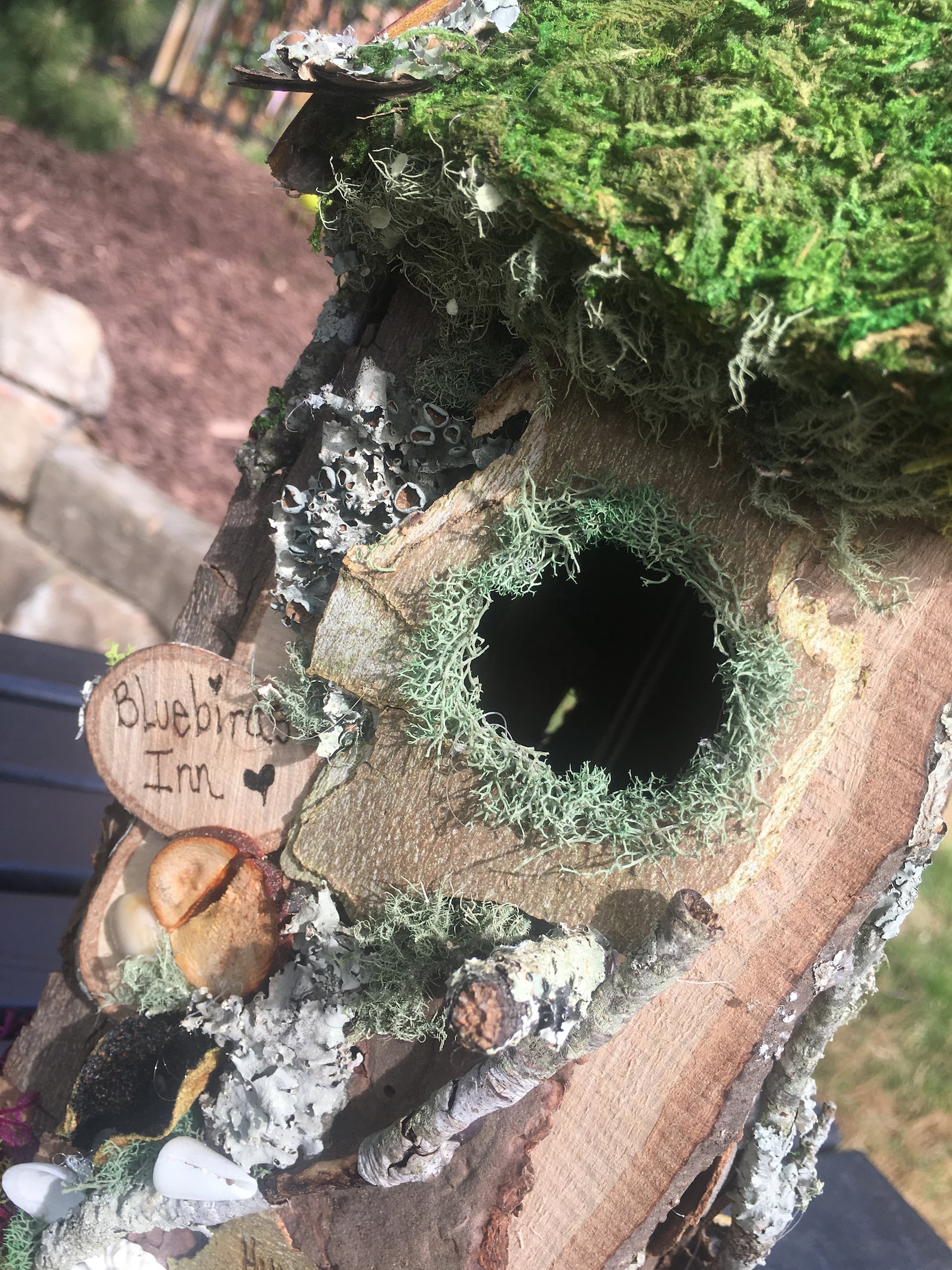 Large Handmade Bird House Personalized Gift Custom Made Gift - Etsy