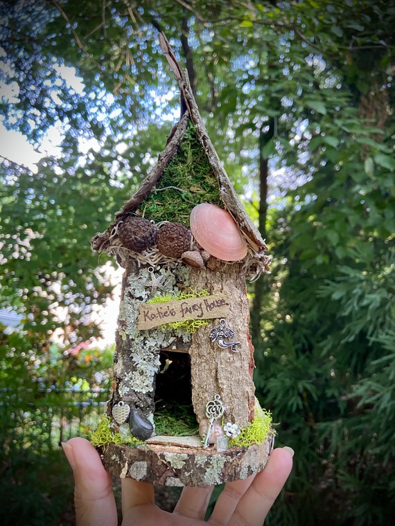 Mini Fairy House Handmade Fairy House Personalized Gift - Etsy
