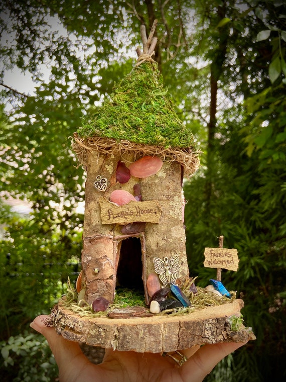 Small Fairy House Handmade Fairy House Personalized Gift - Etsy