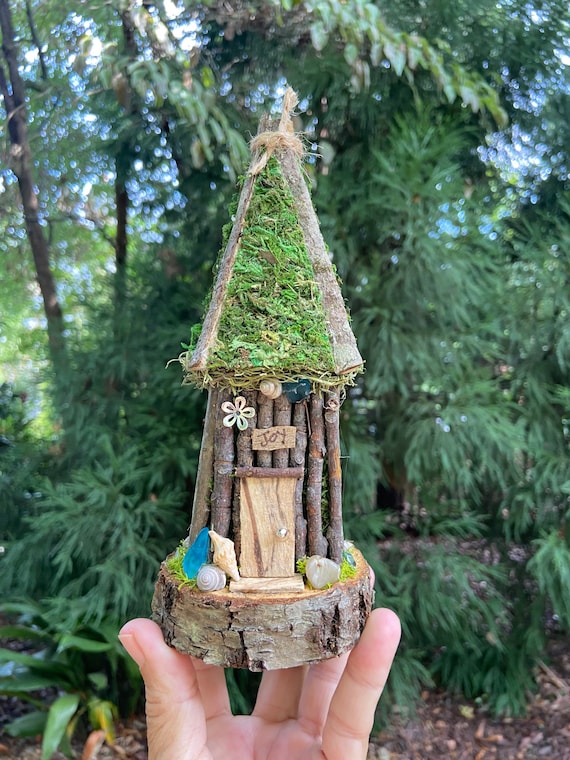 Tiny Fairy House Handmade Fairy House Personalized Gift - Etsy