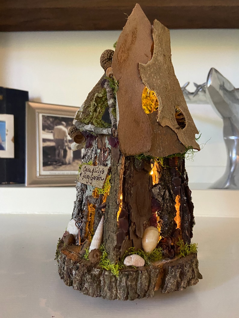 Mini Fairy House Handmade Fairy House Personalized Gift - Etsy