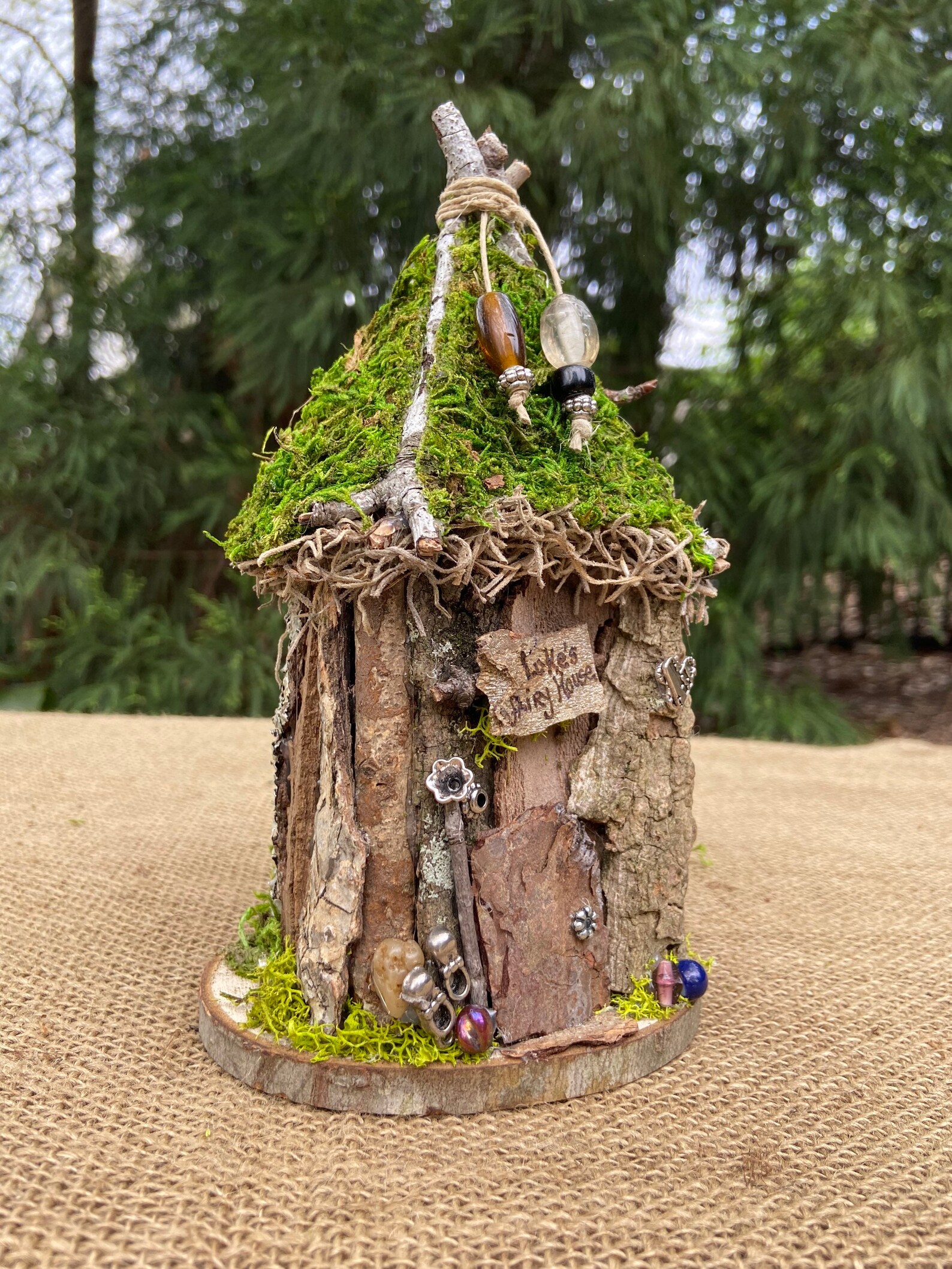 Mini Fairy House Lukes Fairy House | Etsy