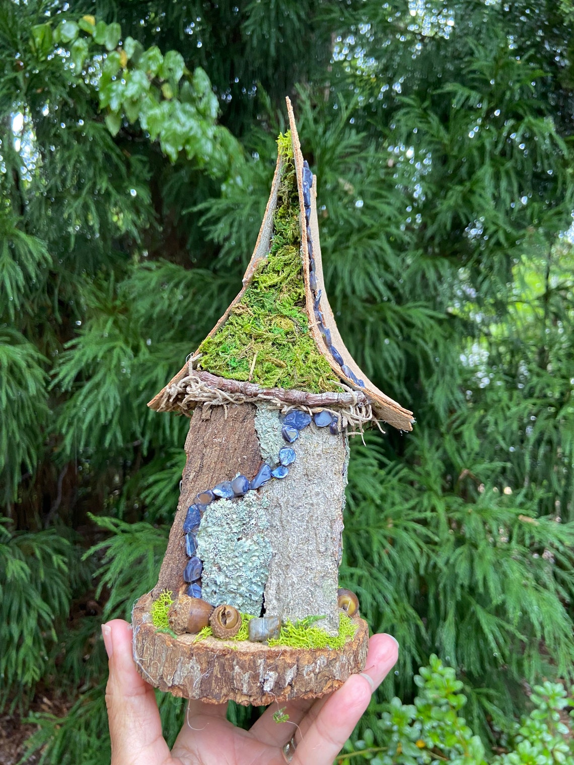 Mini Fairy House Handmade Fairy House Personalized Gift - Etsy