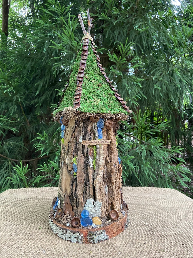 Large Fairy House Shady Lane Custom Order | Etsy
