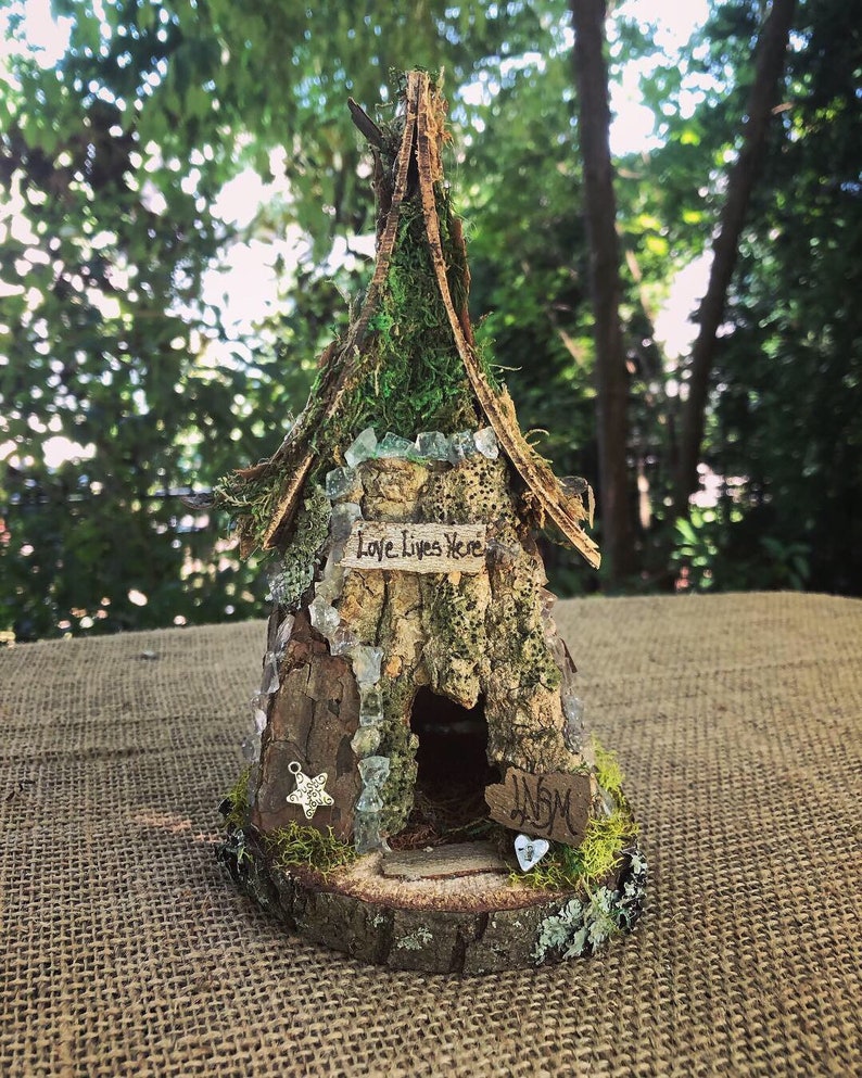 Mini Fairy House Handmade Fairy House Personalized Gift - Etsy