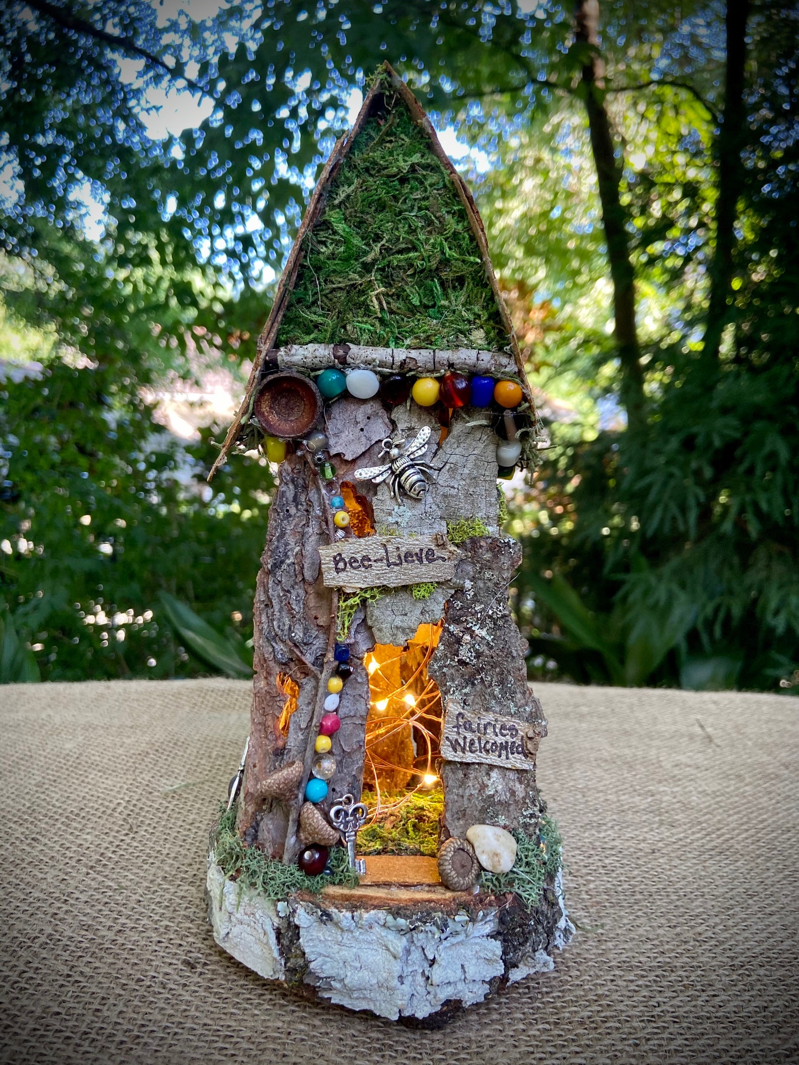 Small Fairy House Handmade Fairy House Personalized Gift - Etsy