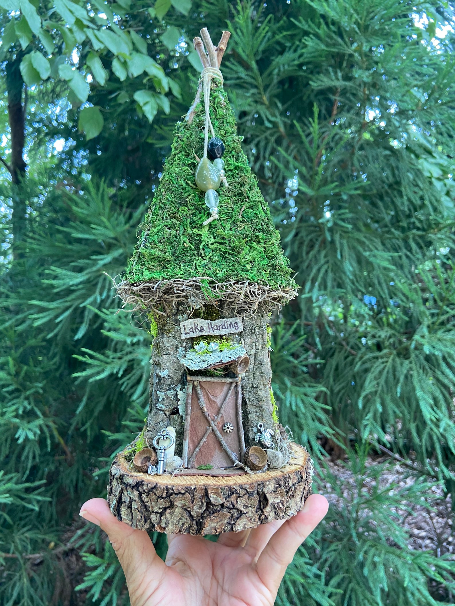 Small Fairy House Handmade Fairy House Personalized Gift - Etsy