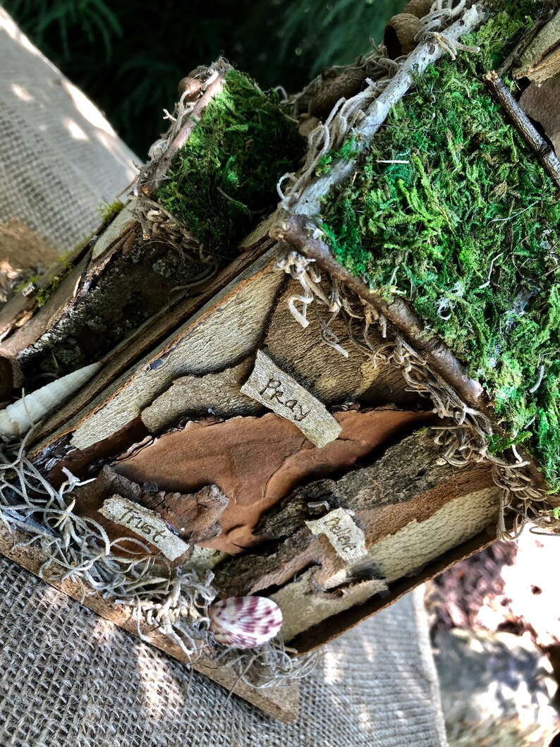 Handmade Fairy Church, Natural Materials, Personalized Religious Gift ...