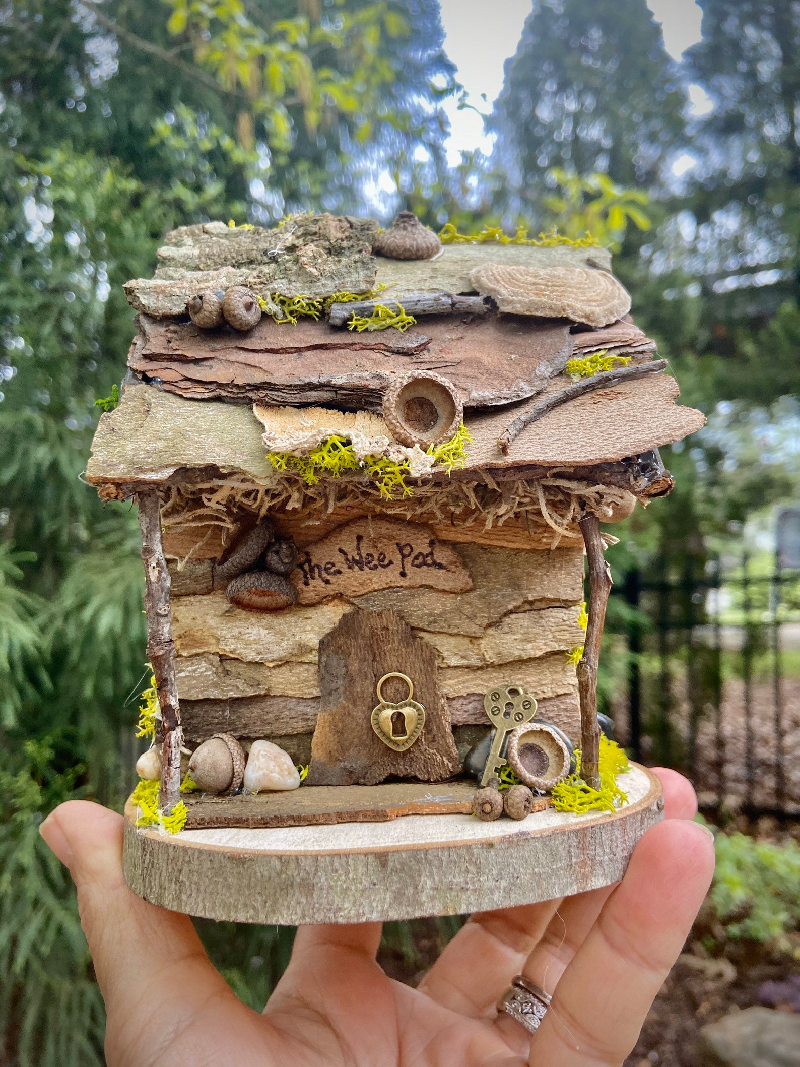 Small Fairy House Handmade Fairy House Personalized Gift - Etsy